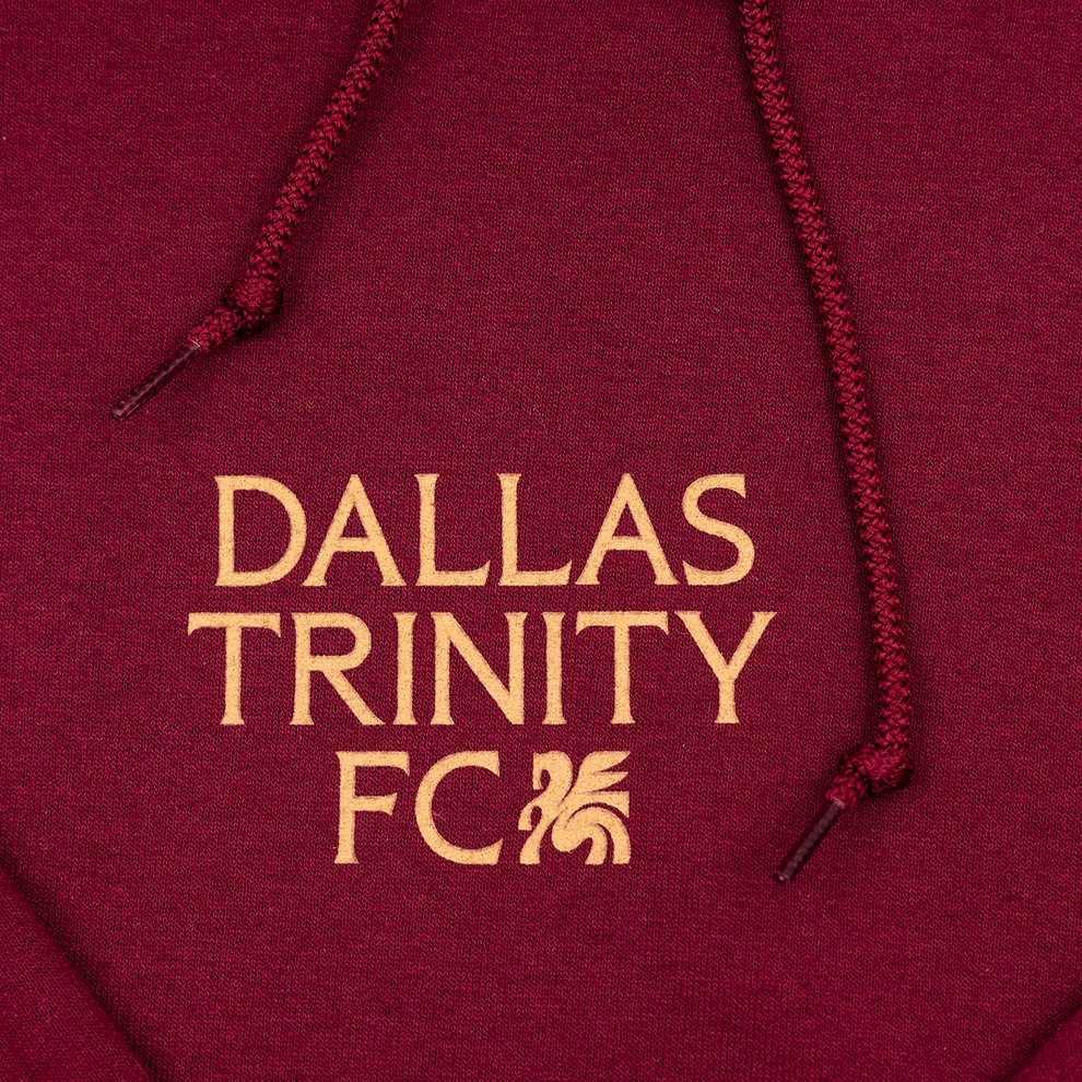Haskell Maroon Hoodie – Dallas Trinity FC